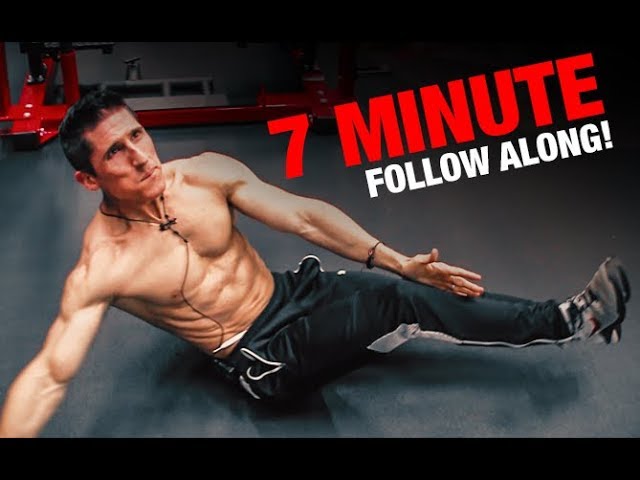 6 Pack Abs Workout | 7 Minutes (FOLLOW ALONG!) | ATHLEAN-X