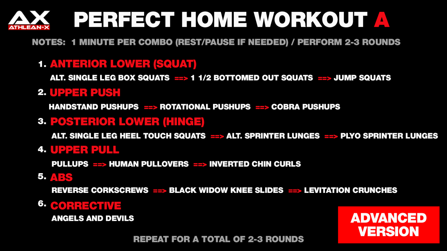 Bodyweight Workout | Home Bodyweight Exercises | ATHLEAN-X