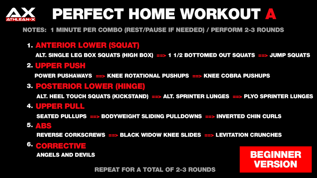 Bodyweight Workout | Home Bodyweight Exercises | ATHLEAN-X