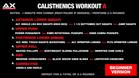 Calisthenics Workouts | Guide To Calisthenics | ATHLEAN-X
